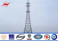 China 30m / 60m Conical 138kv Power Transmission Tower Power Transmission Pole for sale