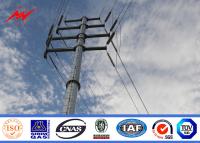China 9m 200Dan Galvanizing Surface Treatment Electrical Line Poles / Steel Tubular for sale