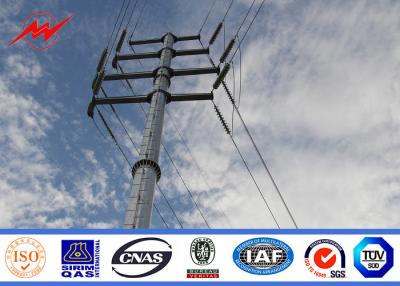 China 9m 200Dan Galvanizing Surface Treatment Electrical Line Poles / Steel Tubular for sale