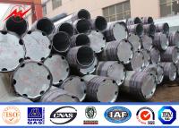 China 1250kg Type B Electric Utility Pole 50ft Height Gr65 Material Bitumen Surface for sale