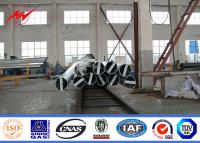 China 30FT 35FT Steel Utility Tubular Pole With 3mm For Philippines Electrical Line for sale