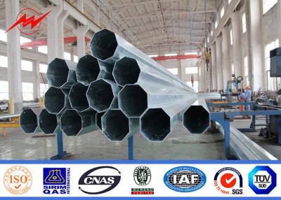 China 18m 20m 25m Galvanized Power Transmission Poles For 110 Kv Cables Power Coating for sale