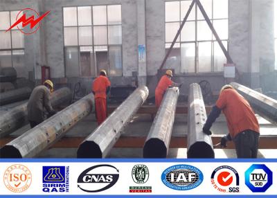 China 70FT Direct Burial 2000kg Galvanized Steel Pole NGCP Standard Electric Column for sale