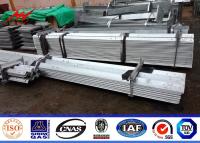 China 19ft Galvanized Angle Steel Angle Electric Power Tower Accessories For Transmission Line for sale