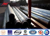China 10-50m Steel Power Pole Electric Masts Galvanized Transmission Line for sale