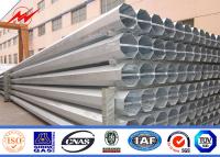 China Iso 132kv Electric Power Metal Utility Pole For Transmission Line Project for sale