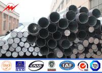 China Conical HDG 16m steel utility Electrical Power poles for power transmission for sale