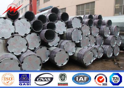 China 10m 11m 12m Hot Dip Galvanization Column Electrical Power Pole for sale