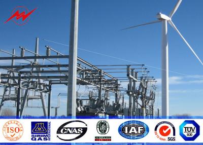 China ISO  BV Electrical Steel Power Pole 3mm Thickness With Bitumen Surface for sale