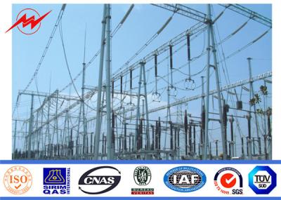 China 110KV Hot Dip Galvanized Conical Electric Steel Pole for Power Transmission Line for sale