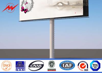 China Galvanized Polyester Or Powder Coated Traffic Signal Light Pole Q235 for sale