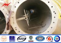 China 160FT Steel Material Mono Pole Tower For Telecommunication With CAD Shop Drawing for sale