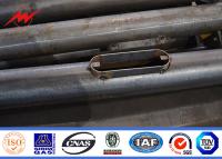 China Q235 Q345 Galvanized Steel Street Lighting Pole 4m , 5m , 6m,  8m , 10m , 12m Height for sale