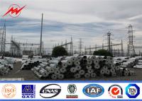 China Transmission Line 110kv 132kv Towers And Lattice Masts Double Circuit Galvanized Power Poles for sale