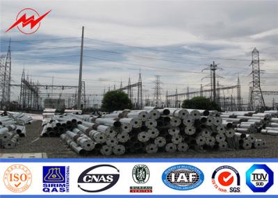 China Transmission Line 110kv 132kv Towers And Lattice Masts Double Circuit Galvanized Power Poles for sale