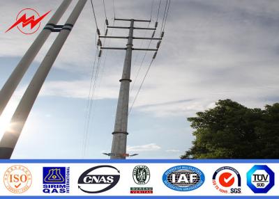 China 34m 320 kv NGCP Hot Dip Galvanizing Steel Electrical Utility Poles For Bidder for sale