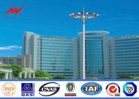 China High Mast Light Tower Mast Galvanized Steel Tubular Pole Lamp Poles for sale