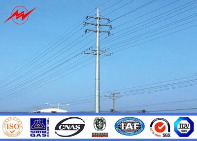 China NEA Standard Utility Power Poles With Hot Dip Galvanizing For Long-lasting Transmission for sale