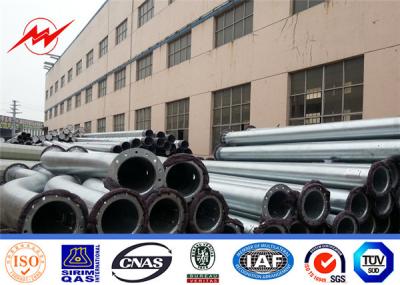 China 500kv Power Electricity Transmission Line Tower / Steel Straight Pole for sale