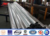 China Customization Hot dip galvanized ASTM A 123 Traffic Light Pole 7M Height 11M Arm for sale