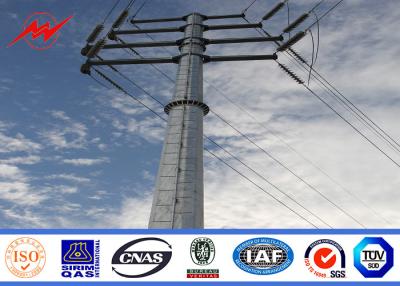 China 15m 1200Dan Electrical Steel Tubular Pole For Distribution Line Project for sale