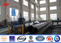 China Hot Dip Galvanized 35FT 500kg Tubular Steel Pole for sale
