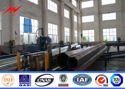 China Hot Dip Galvanized 35FT 500kg Tubular Steel Pole for sale