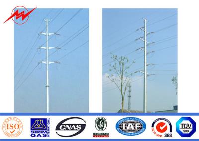 China 800Dan Octagonal Electrical Power Poles , Hot Dip Galvanized Power Distribution Poles for sale