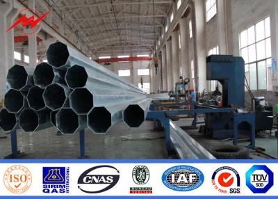 China 550kv 7m Electric Pole Hot Dip Galvanized Steel Power Pole 1mm - 20mm Thickness for sale