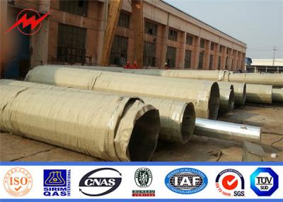 China Metal Electric 13m 3000kg Steel Power Pole Q345 for sale