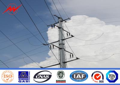 China 35FT NEA Standard Steel Power Pole , Metal Utility Poles For 69kv Transmission Line for sale