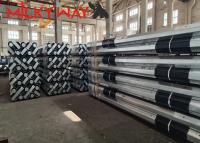 China Malaysia 9m 3.6mm 7.2mm FRP Painting S355JR Steel Pole Engineered for Outdoor Electrical Utility System for sale