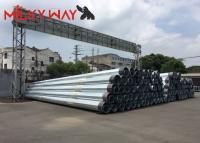 China 12M 16KN Steel Tubular Electric Pole For Electrical Distribution Line Transmission Project for sale