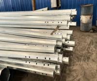 China 11.9M 8kn Galvanized Electric Pole With Three Sections Multifunction Ladder Top for sale