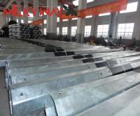 China 9m-13m Steel Tubular Pole With Hot Dip Galvanization for sale