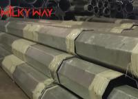 China 14m class3 class4  Galvanised Steel Pole For 33kv Transmission Line for sale