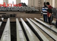 China 9m class5 class6 Electrical Power Pole Hot Dip Galvanized Steel For Distribution for sale