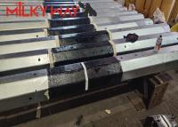 China 14m class3 class4  Galvanised Steel Pole For 33kv Transmission Line for sale
