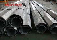 China Hot Dip Galvanized Electrical Power Pole for Power Transmission with Customized Height for sale