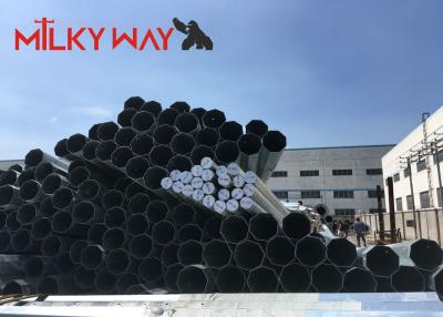 China 15m Galvanized Octagonal Steel Utility Pole 2.75mm Thickness for sale