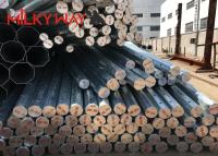 China 15M Customized Galvanized Steel Power Pole for Power Transmission Poles with and Customized Thickness for sale