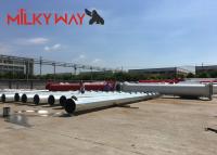 China 9m class5 class6 Electrical Power Pole Hot Dip Galvanized Steel For Distribution for sale