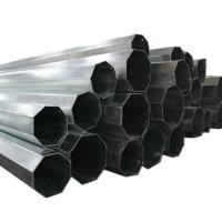 China 30ft Gr.65 Material Electrical Power Pole with AWS D.1.1 Welding Standard and 15 Years Warranty for sale