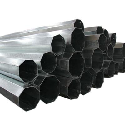 China 30ft Gr.65 Material Electrical Power Pole with AWS D.1.1 Welding Standard and 15 Years Warranty for sale