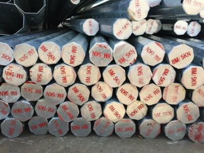 China 11KV 38KV Hot Dip Galvanized Electric Power Pole with ISO 9001 Certification and IP 65 Rating for High Wind Speed 160km/h for sale