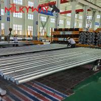 China 11-Meter Hot-Dip Galvanized Octagonal Power Distribution Pole with AWS D1.1 Welding Standard for sale
