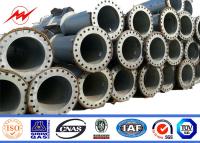 China 33 Kv Tower Electric Galvanized Tubular Steel Pole 10-220kv Transmission Power Line for sale