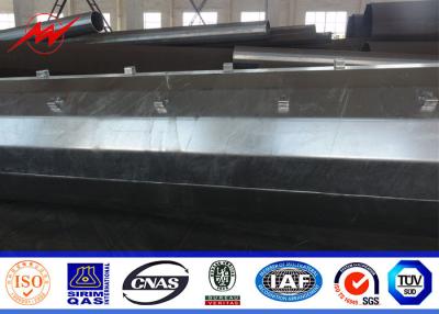 China Galvanised 70ft Electrical Power Pole Distribution For 132kv 69kv Philippines Project for sale