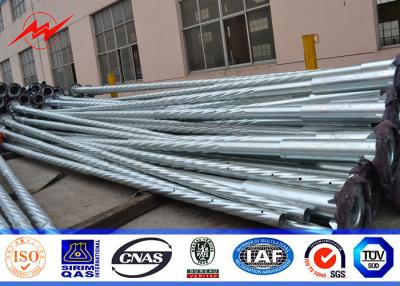 China Double Or Single Circuit 16M 32M Steel Power Pole Transmission For Overhead Line Steel Tower for sale