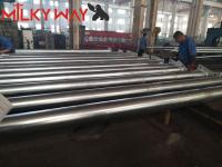 China 6m 7m 8m steel poles Hot DIP Galvanized Street Light Pole with Double Arm for sale